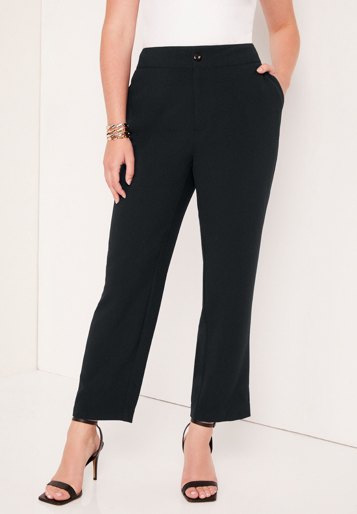 June Fit Office Pants for Women, 4455060 | Ellos