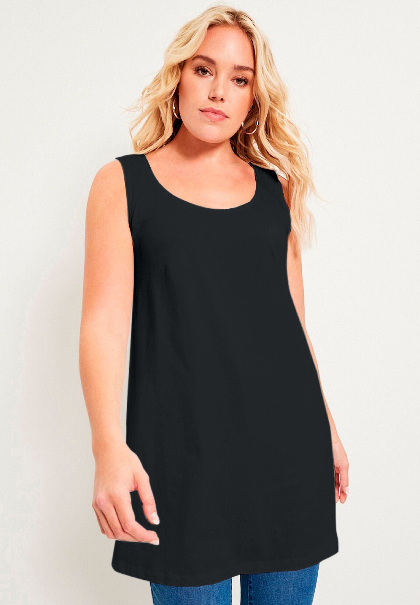 Women's Plus Size Tank Tops | Ellos