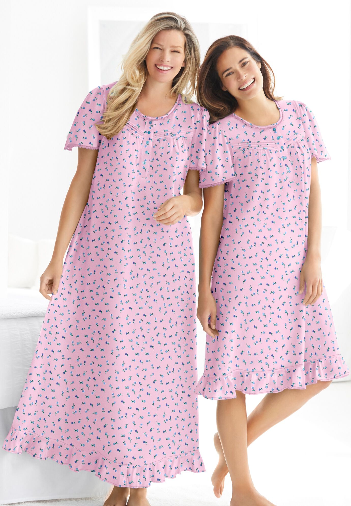 Search Keywords: floral cotton gown, nightgown Long Floral Print Cotton ...