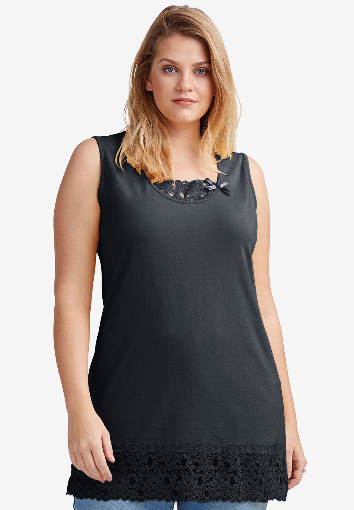 Women's Plus Size Tank Tops | Ellos