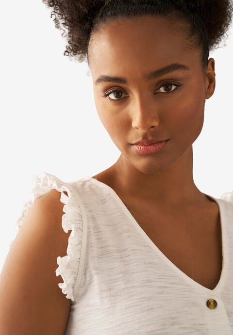 Women's Plus Size Tank Tops | Ellos