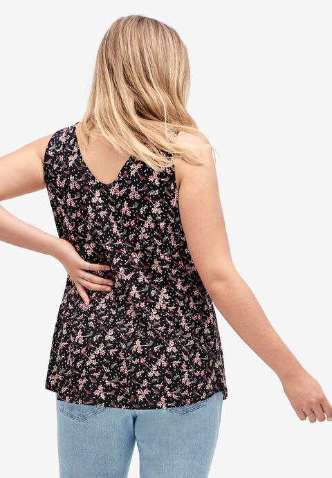 Women's Plus Size Tank Tops | Ellos