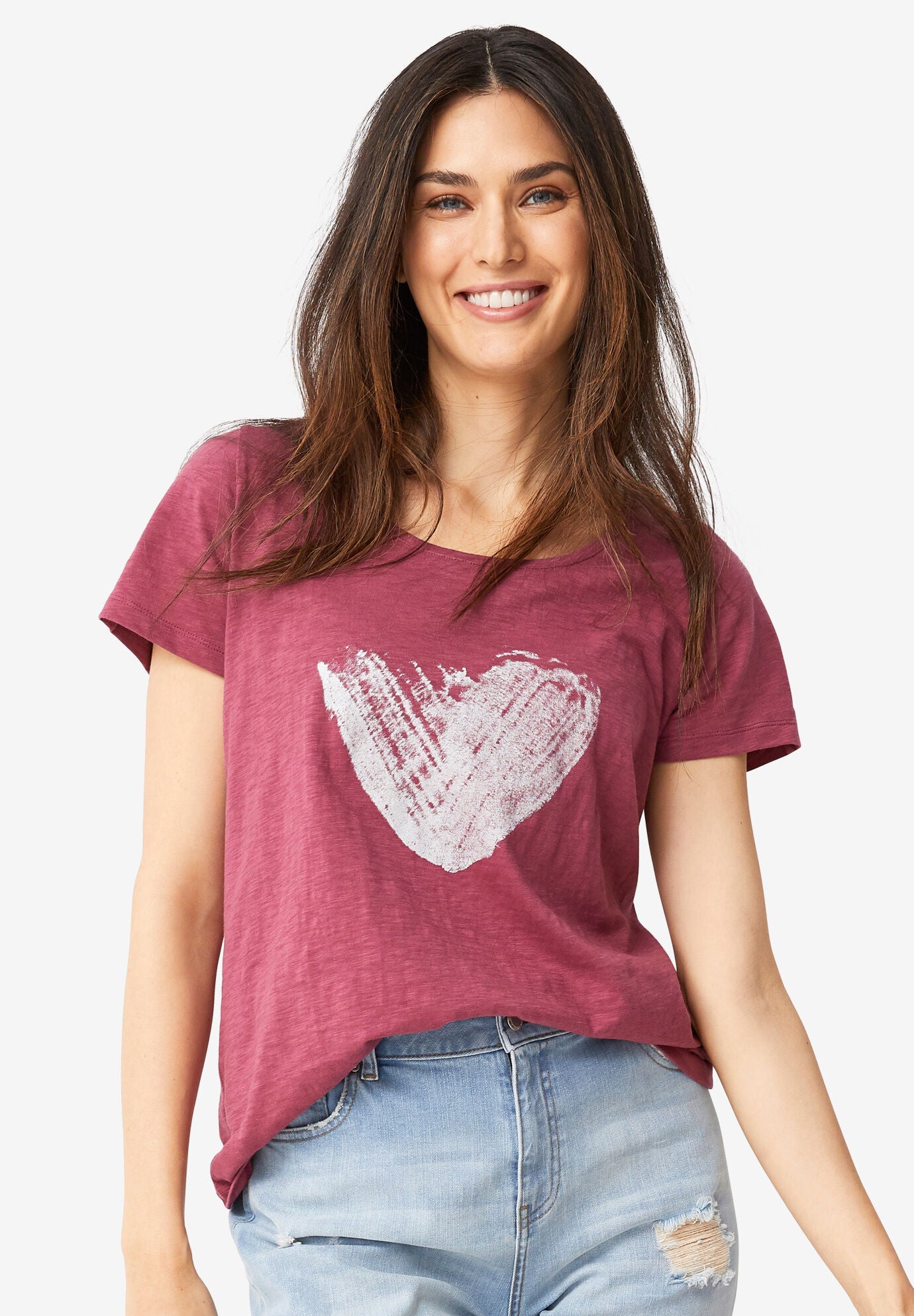 Women's Plus Size T-Shirts | Ellos