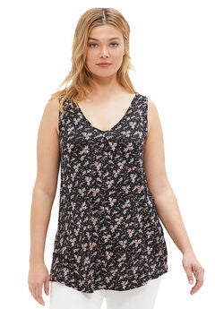 Women's Plus Size Tank Tops | Ellos