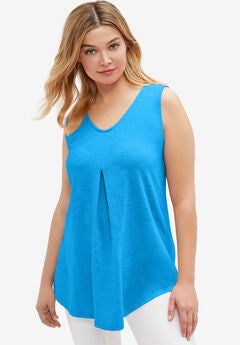 Women's Plus Size Tank Tops | Ellos