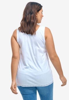Women's Plus Size Tank Tops | Ellos