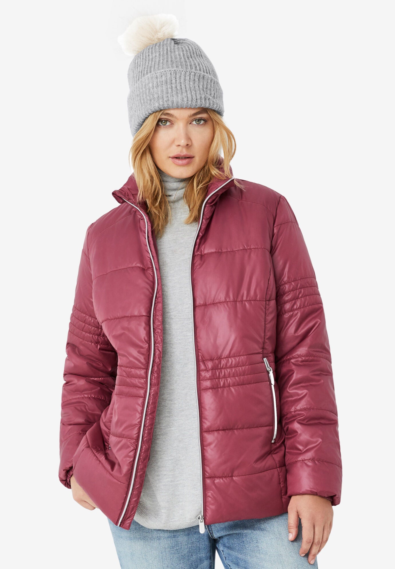 Women's Plus Size Coats and Jackets | Ellos